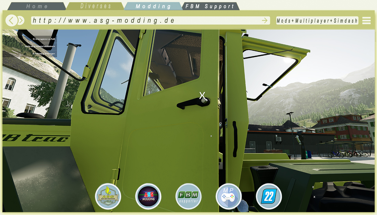 Ls22 MBTrac 800_900 - Forbidden Mods - einfach verboten gut