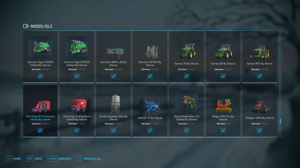 FS22 FULL MOD LIST PACK - Forbidden Mods - einfach verboten gut