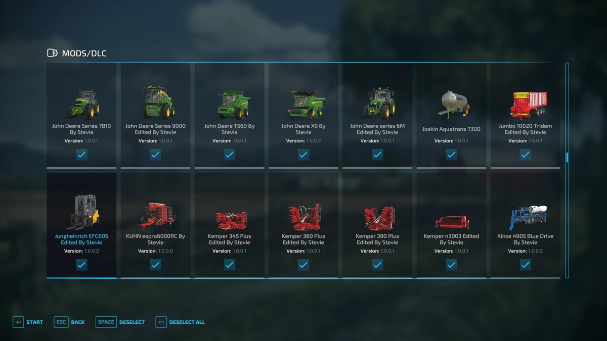 FS22 FULL MOD LIST PACK - Forbidden Mods - einfach verboten gut