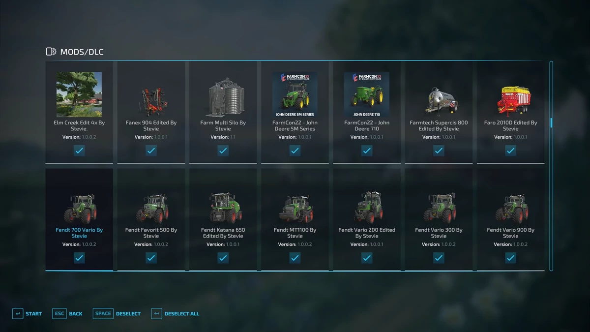 FS22 FULL MOD LIST PACK - Forbidden Mods - einfach verboten gut