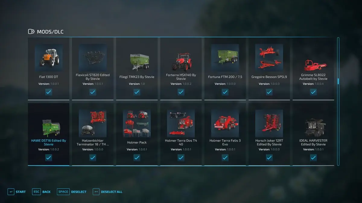 FS22 FULL MOD LIST PACK - Forbidden Mods - einfach verboten gut