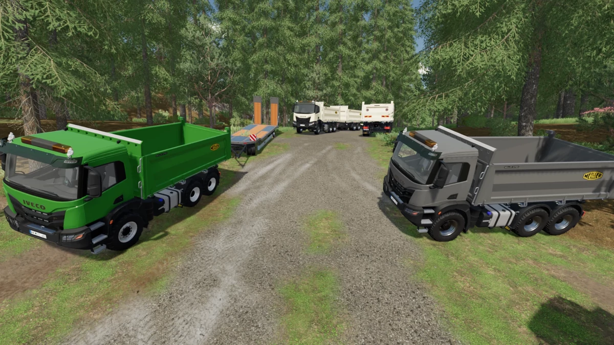 IVECO X-WAY 6X6 MEILLER KIPPER - Forbidden Mods - einfach verboten gut