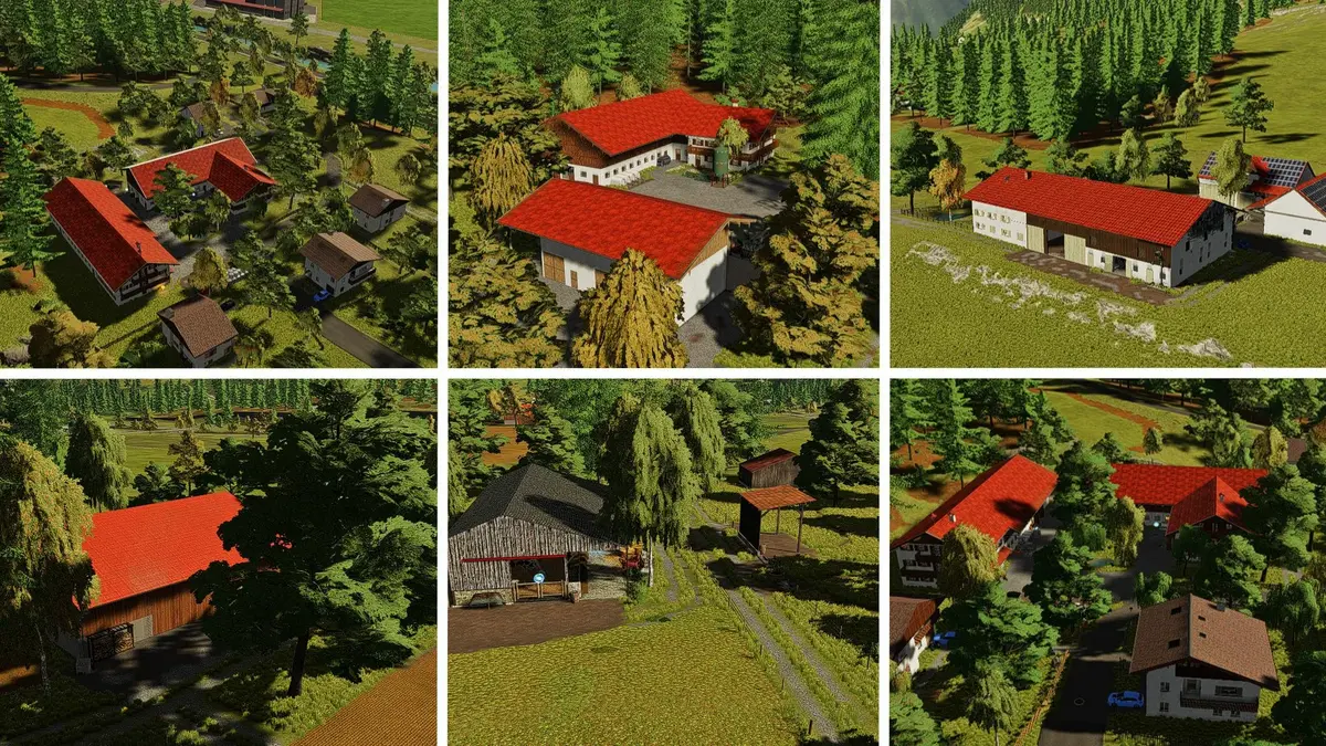 LS22 Erlengrat Map Savegame - Forbidden Mods - einfach verboten gut