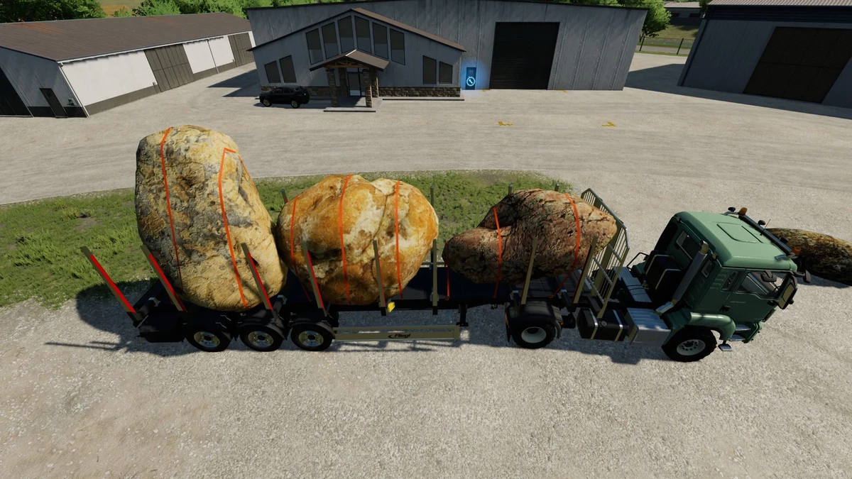 FS22 DYNAMIC CRUSHABLE ROCKS - Forbidden Mods - einfach verboten gut