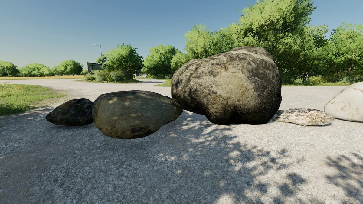 FS22 DYNAMIC CRUSHABLE ROCKS - Forbidden Mods - einfach verboten gut