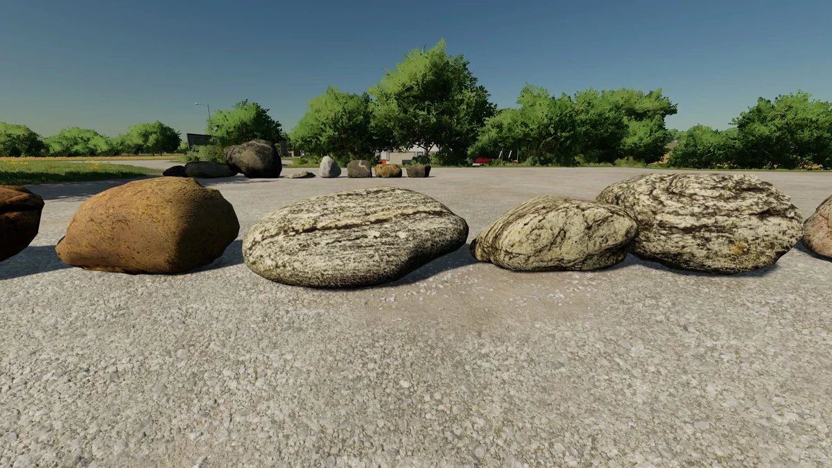 FS22 DYNAMIC CRUSHABLE ROCKS - Forbidden Mods - einfach verboten gut