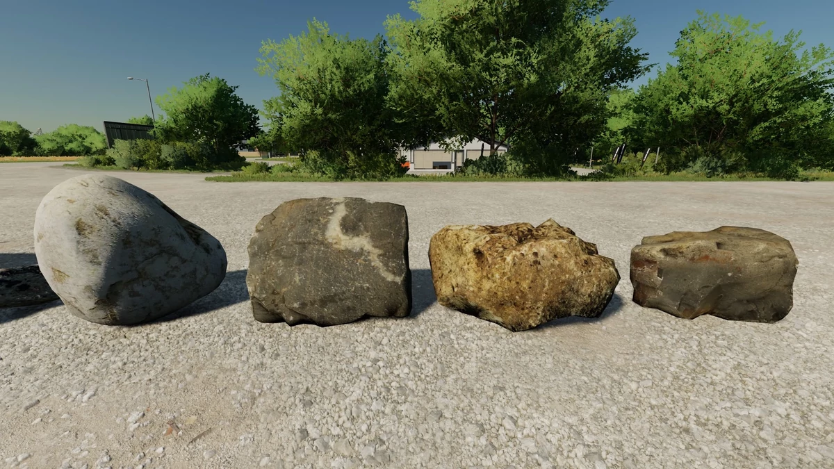 FS22 DYNAMIC CRUSHABLE ROCKS - Forbidden Mods - einfach verboten gut