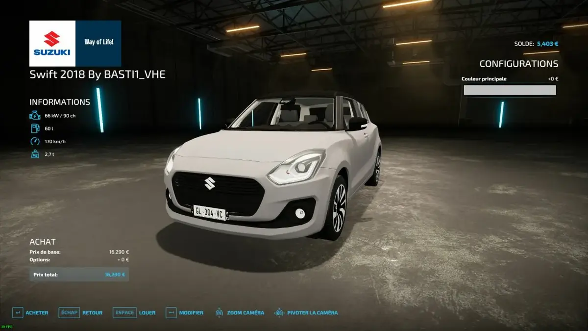 Suzuki Swift 2018 - 3. Generation - Forbidden Mods - einfach verboten gut