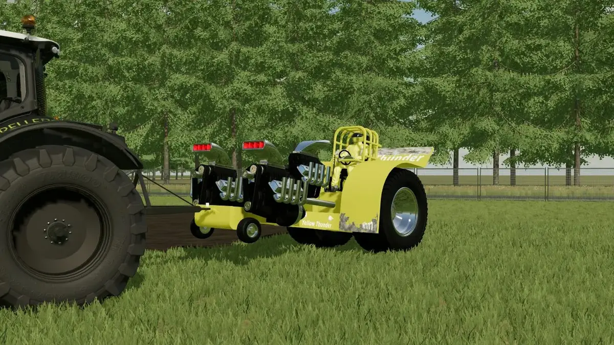 Yellow Thunder Pulling Tractor - Forbidden Mods - einfach verboten gut