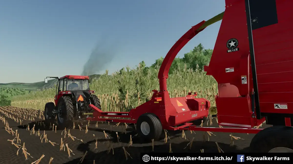FS22 - CNH Pull Type Forage Harvester - Forbidden Mods - einfach ...