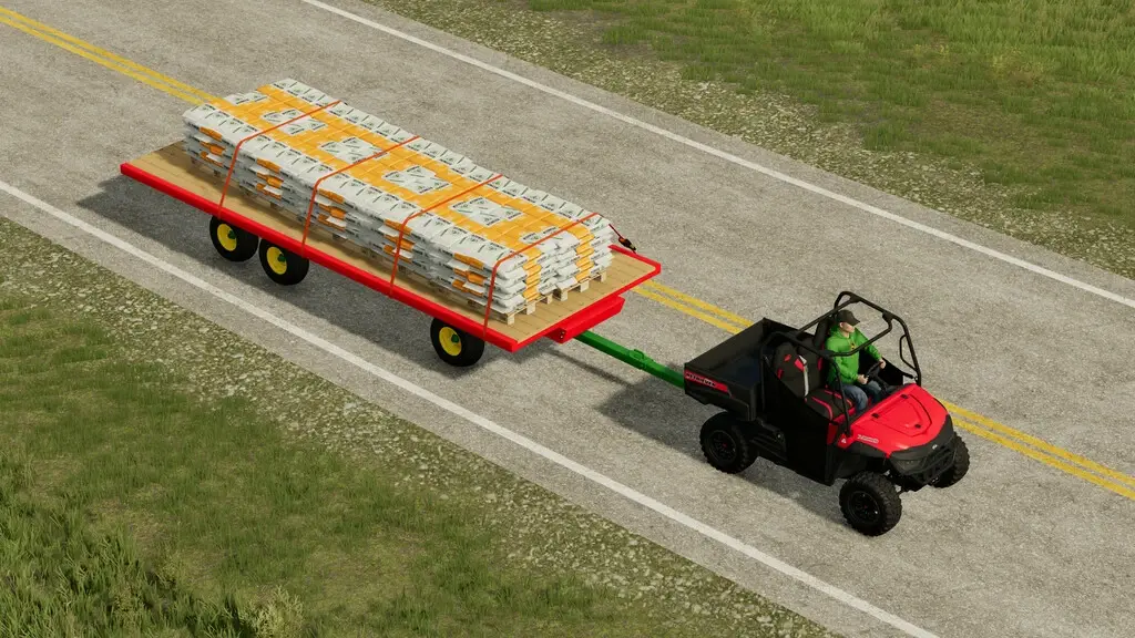 John Deere 1275 Bale Wagons - Forbidden Mods - einfach verboten gut