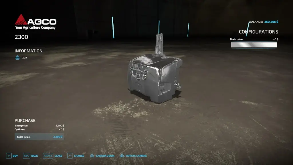 AGCO WEIGHT PACK - Forbidden Mods - einfach verboten gut