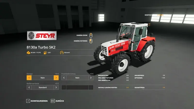 STEYR 8130a Turbo SK2 Basisversion - Forbidden Mods - einfach verboten gut