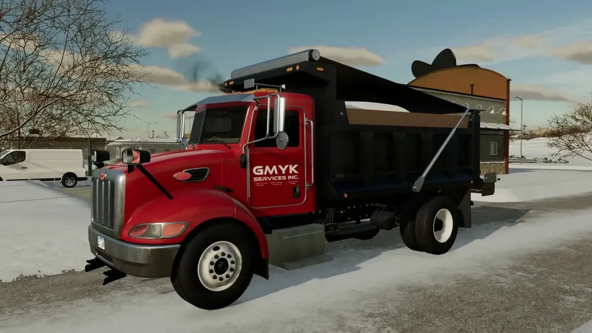 Peterbilt 340 Meyer Tailgate Salter - Forbidden Mods - einfach verboten gut