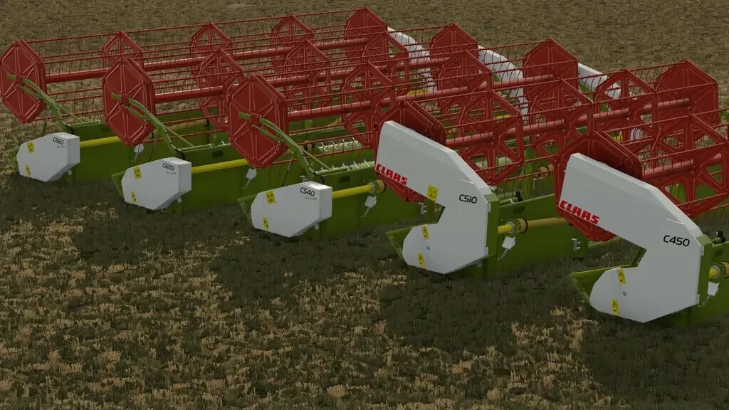Claas C450-C600 Headers Pack - Forbidden Mods - einfach verboten gut