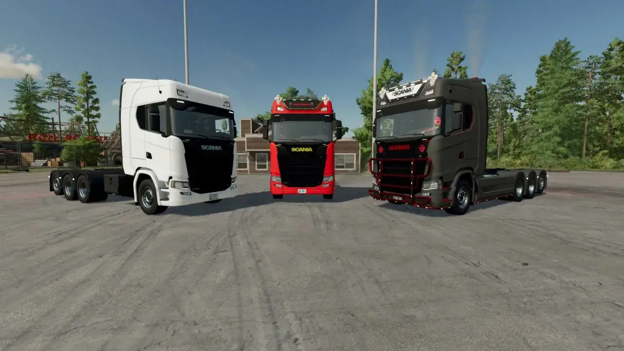 Scania S Swap Body Pack - Forbidden Mods - einfach verboten gut