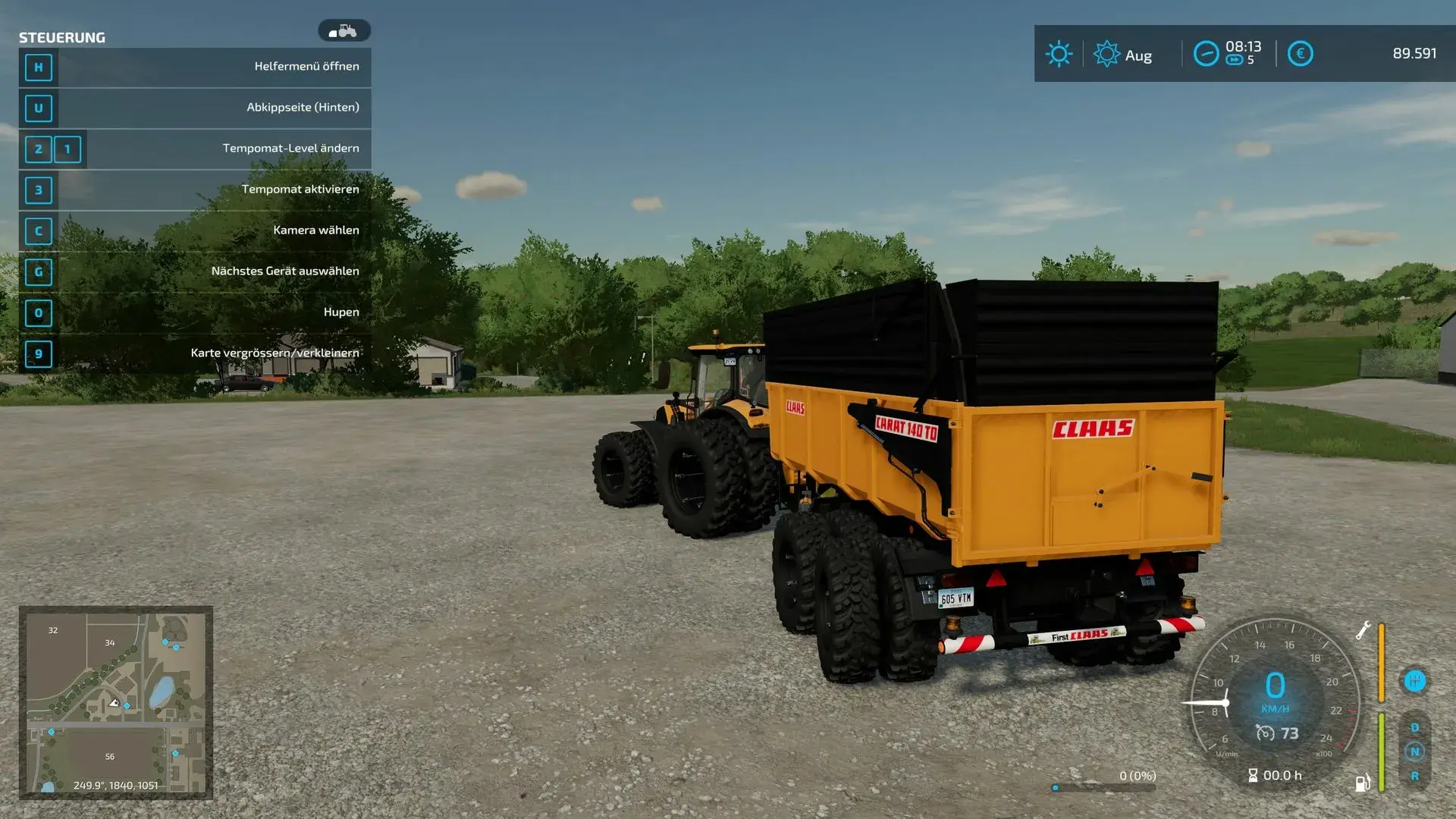 Claas Carat 140 TD By Zladdi76 - Forbidden Mods - einfach verboten gut