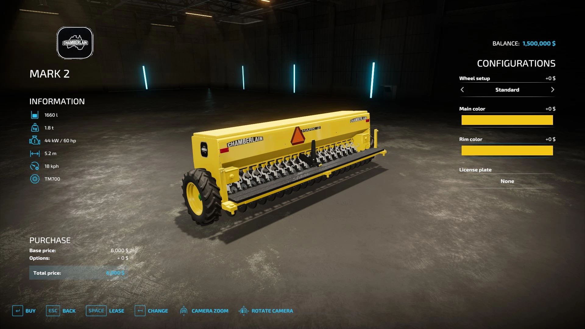 CHAMBERLAIN MARK 2 COMBINE DRILL - Forbidden Mods - einfach verboten gut