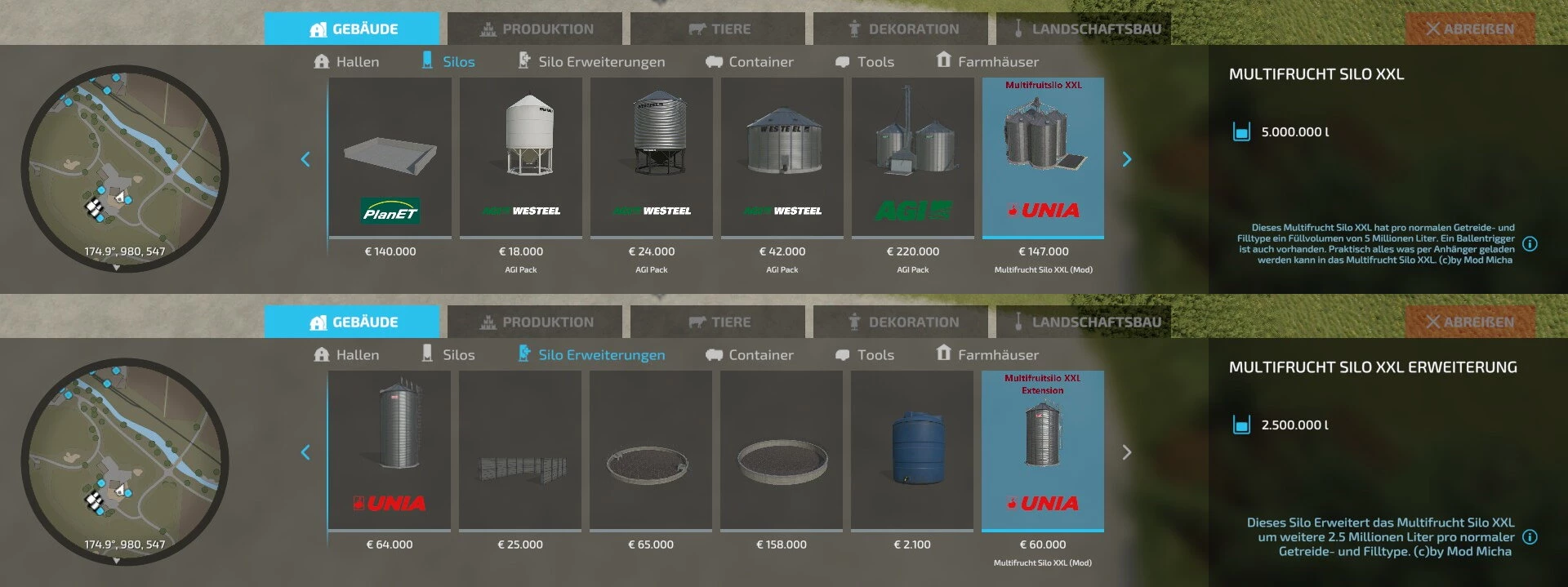 MULTIFRUIT SILO AND PRODUCTION PACK - Forbidden Mods - einfach verboten gut
