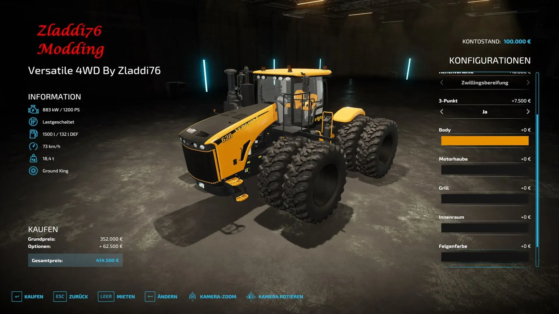 Versatile 4WD By Zladdi76 - Forbidden Mods - einfach verboten gut