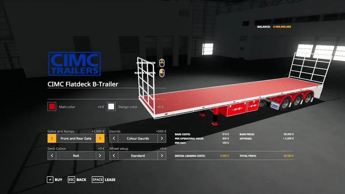 CIMC Flatdeck Trailer Pack - Forbidden Mods - einfach verboten gut