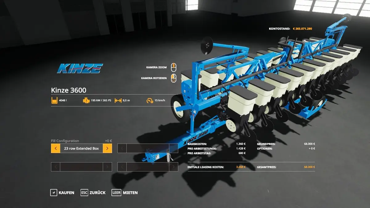 Kinze 3600 12 Row Planter - Forbidden Mods - einfach verboten gut
