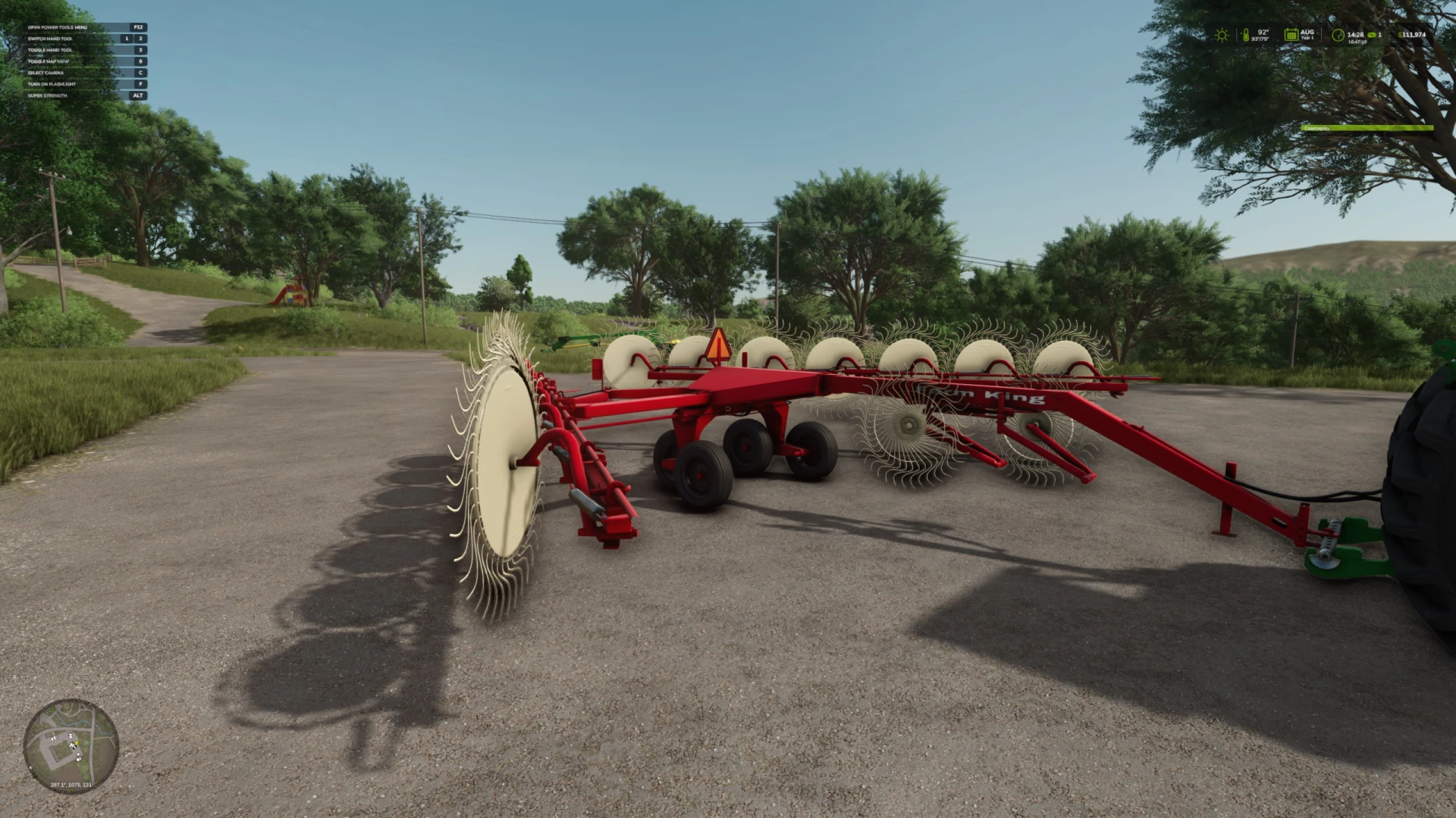 FS25 Farm King Rake - Forbidden Mods - einfach verboten gut