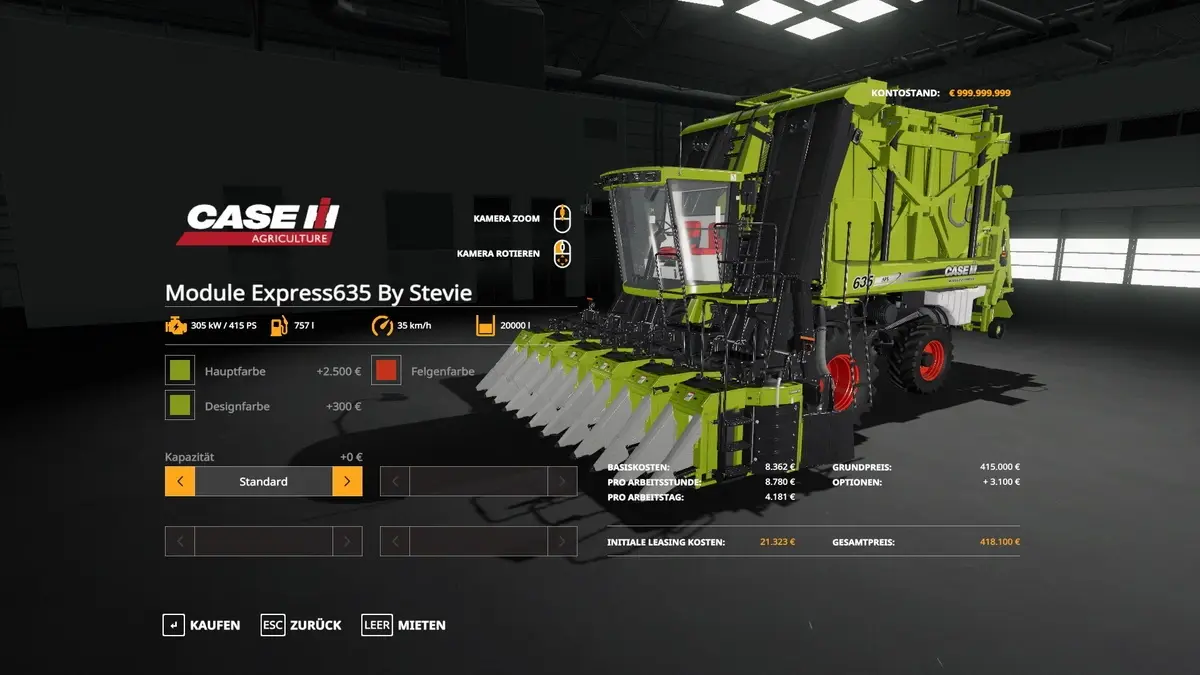 FS19 Case Module Express 635 - Forbidden Mods - einfach verboten gut