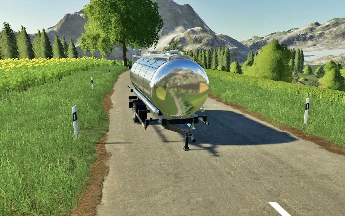 MERCEDES TANKER TRAILER FS19 - Forbidden Mods - einfach verboten gut