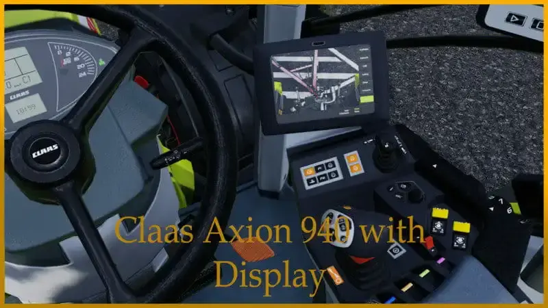 [C&C] Claas Axion 940 mit Display Funktionen - Forbidden Mods - einfach ...