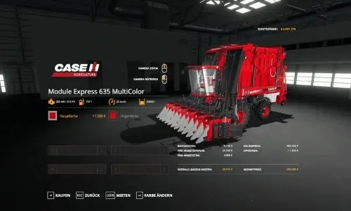 Case IH Module Express 536 - MultiColor - Forbidden Mods - einfach ...