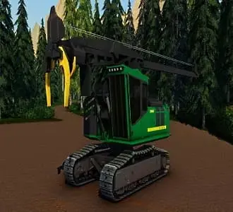 John Deere 2954 Delimber - Forbidden Mods - einfach verboten gut