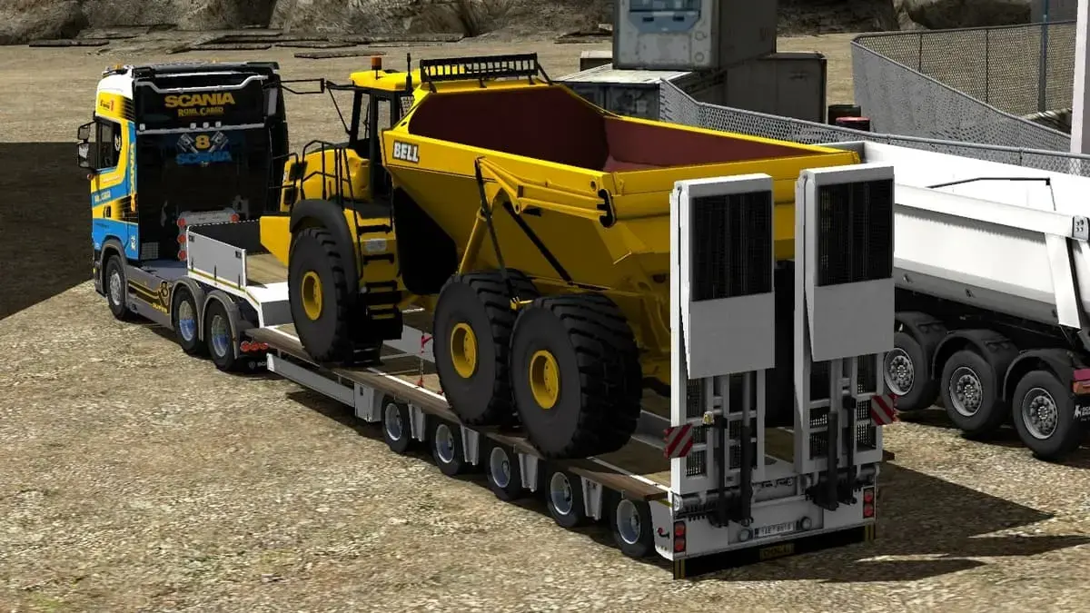 [ETS2] OWNABLE OVERWEIGHT TRAILER DOLL PANTHER - Forbidden Mods ...