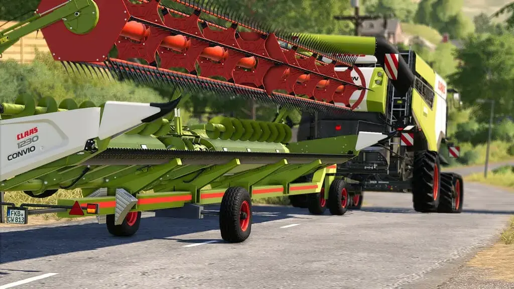 Claas Schneidwerkswagen - Forbidden Mods - einfach verboten gut