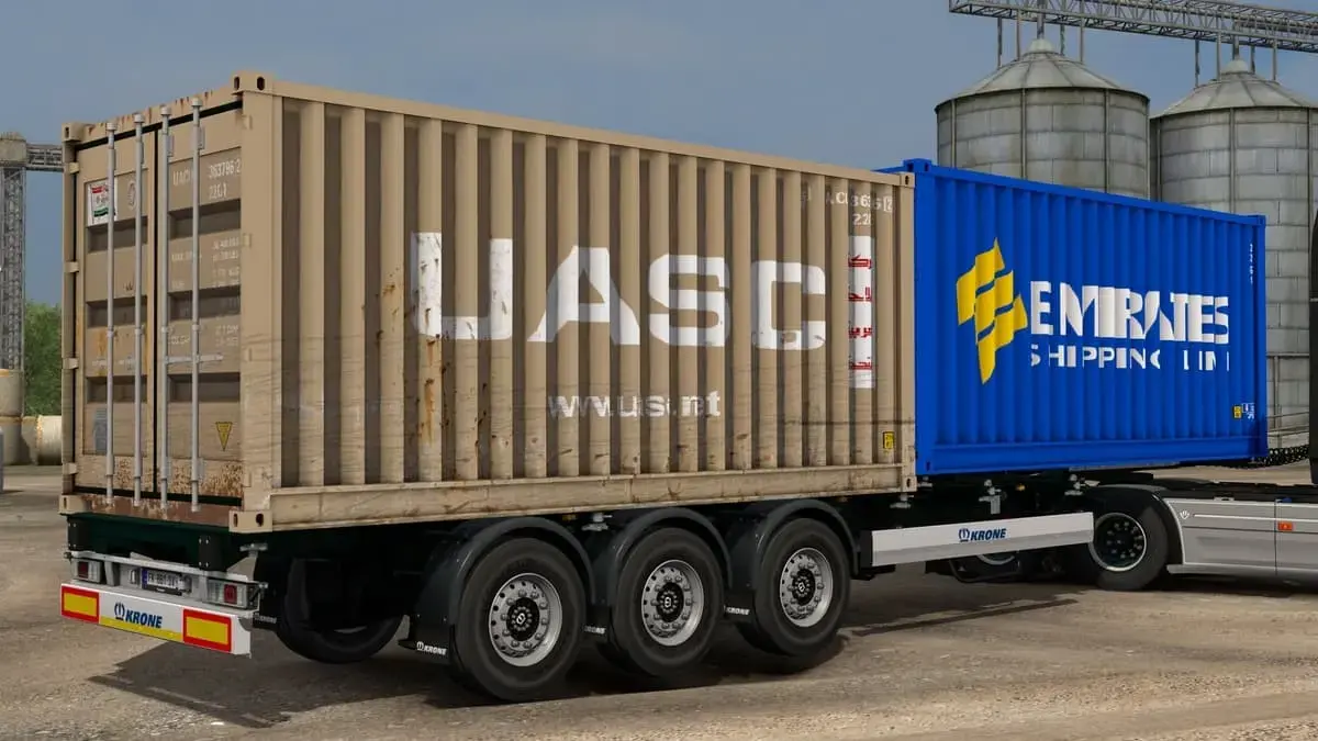 [ETS2] ARNOOK'S SCS CONTAINERS SKIN PROJECT - Forbidden Mods - einfach verboten gut