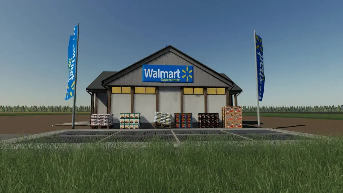 FS19 SUPERMARKET WALMART BY BOB51160 - Forbidden Mods - einfach ...