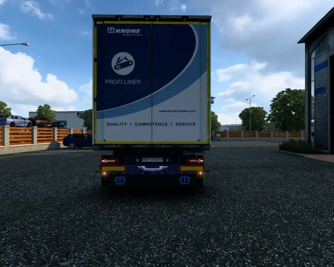 [ETS2] NEW BUMPER FOR KRONE COOLINER AND PROFILINER - Forbidden Mods ...