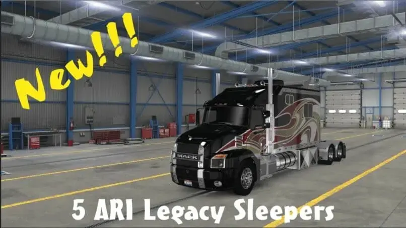 [ATS] 5 ARI LEGACY SLEEPERS - Forbidden Mods - einfach verboten gut