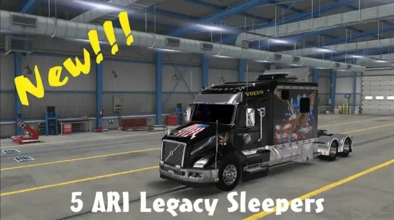 [ATS] 5 ARI LEGACY SLEEPERS - Forbidden Mods - einfach verboten gut