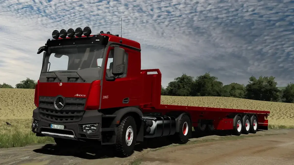 Ls19 MERCEDES-BENZ AROCS 4X2 - Forbidden Mods - einfach verboten gut