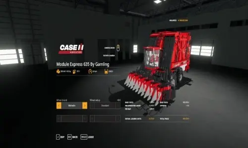 Case IH Module Express 635 By Gamling - Forbidden Mods - einfach ...
