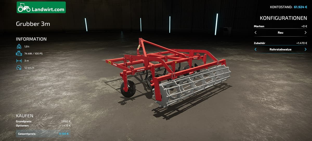 Ls22 Rau Polymag 300 - Forbidden Mods - einfach verboten gut