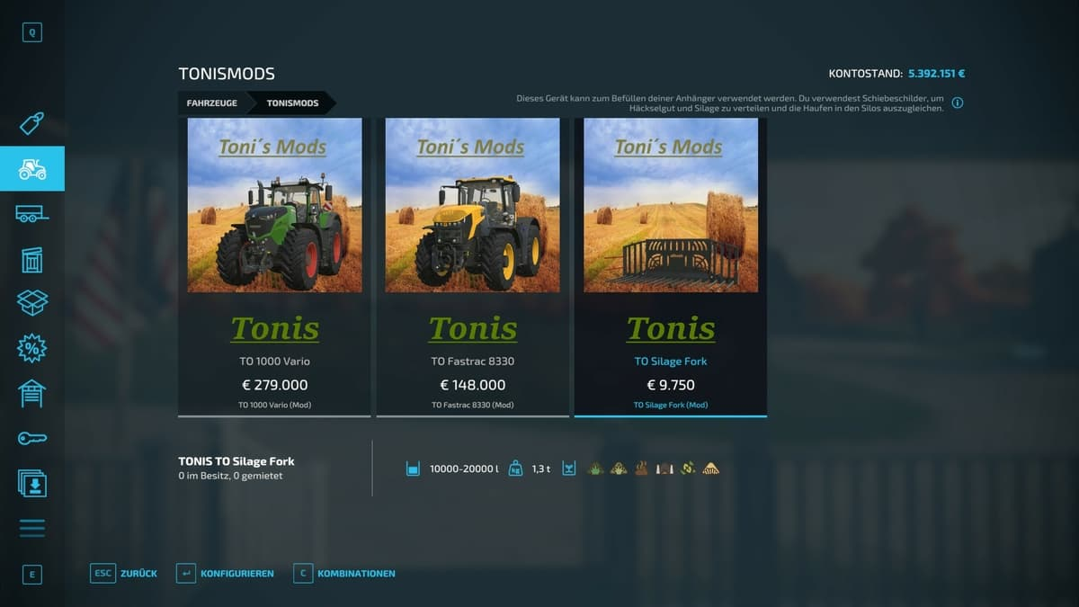 Ls22 Mist Gabel - Forbidden Mods - einfach verboten gut