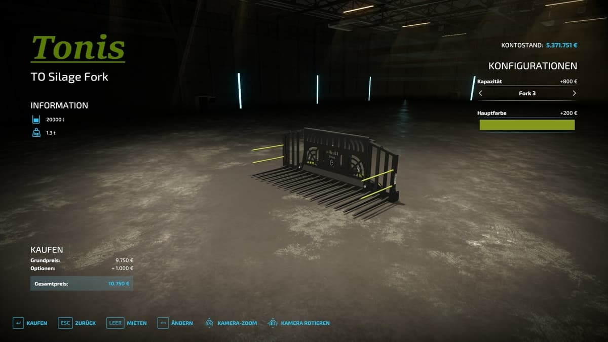 Ls22 Mist Gabel - Forbidden Mods - einfach verboten gut