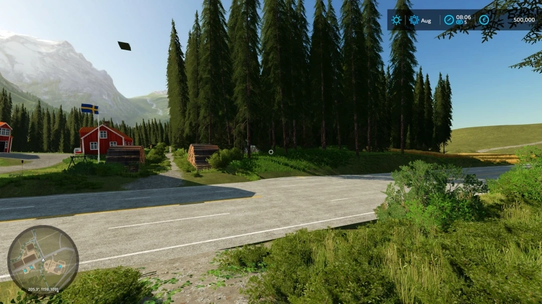 Ls22 SWEDEN SMALL FORESTRY TEST MAP - Forbidden Mods - einfach verboten gut