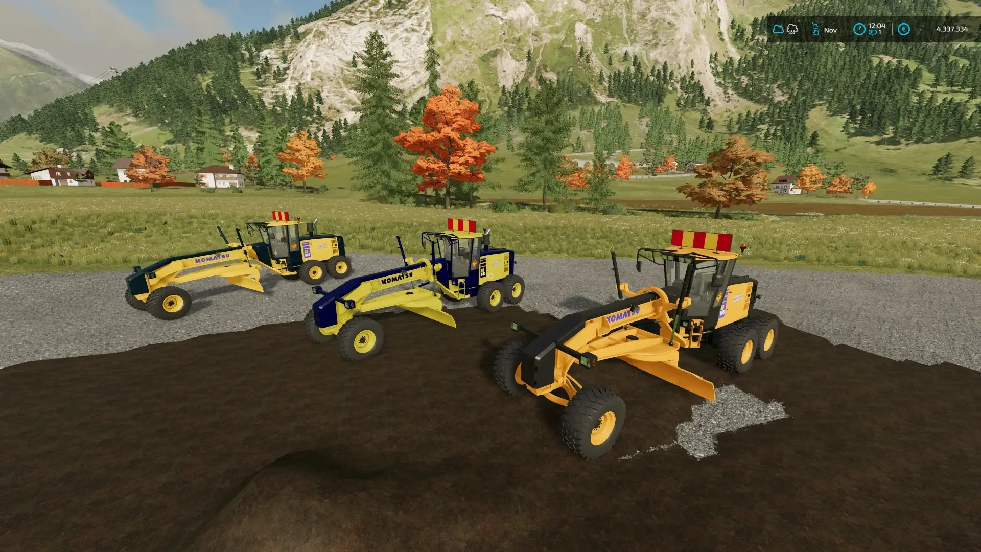 Ls22 KOMATSU GD-655 MOTOR GRADER - Forbidden Mods - einfach verboten gut