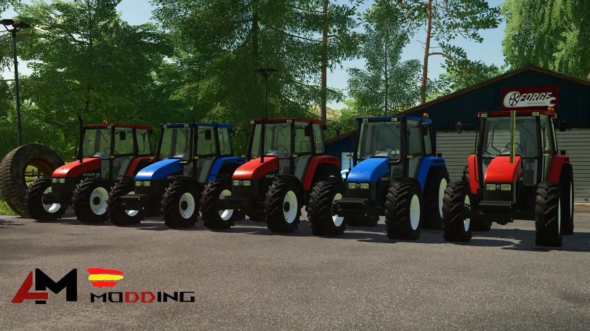 NEW HOLLAND SERIE L, TL SIMPLE IC + 2WD - Forbidden Mods - einfach ...