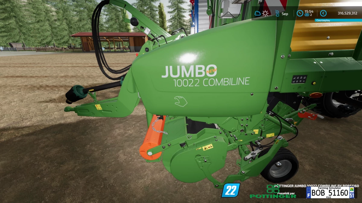 FS22 JUMBO 10022 COMBILINE BY BOB51160 - Forbidden Mods - einfach verboten gut