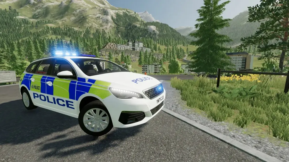 UK Police Peugeot 308 SW 2021 - Forbidden Mods - einfach verboten gut