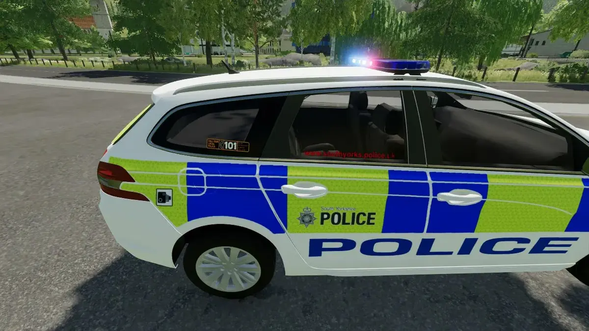 UK Police Peugeot 308 SW 2021 - Forbidden Mods - einfach verboten gut